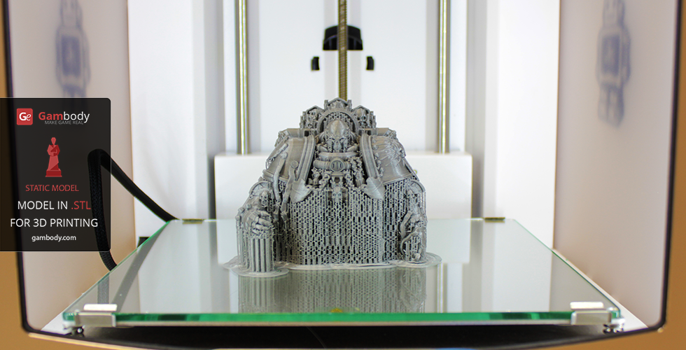 Warhammer 40K - Chaplain 3D Printable Model | Assembly figure | Nixon's ...