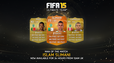 SLIMANA ELU MOTM SUR FIFA ULTIMATE TEAM 15 - FIFA FUT 17 - Toutes les ...