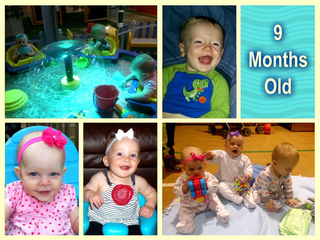 Triplets Toddler 9 Months Old Triplets Toddler 9 Months Old
