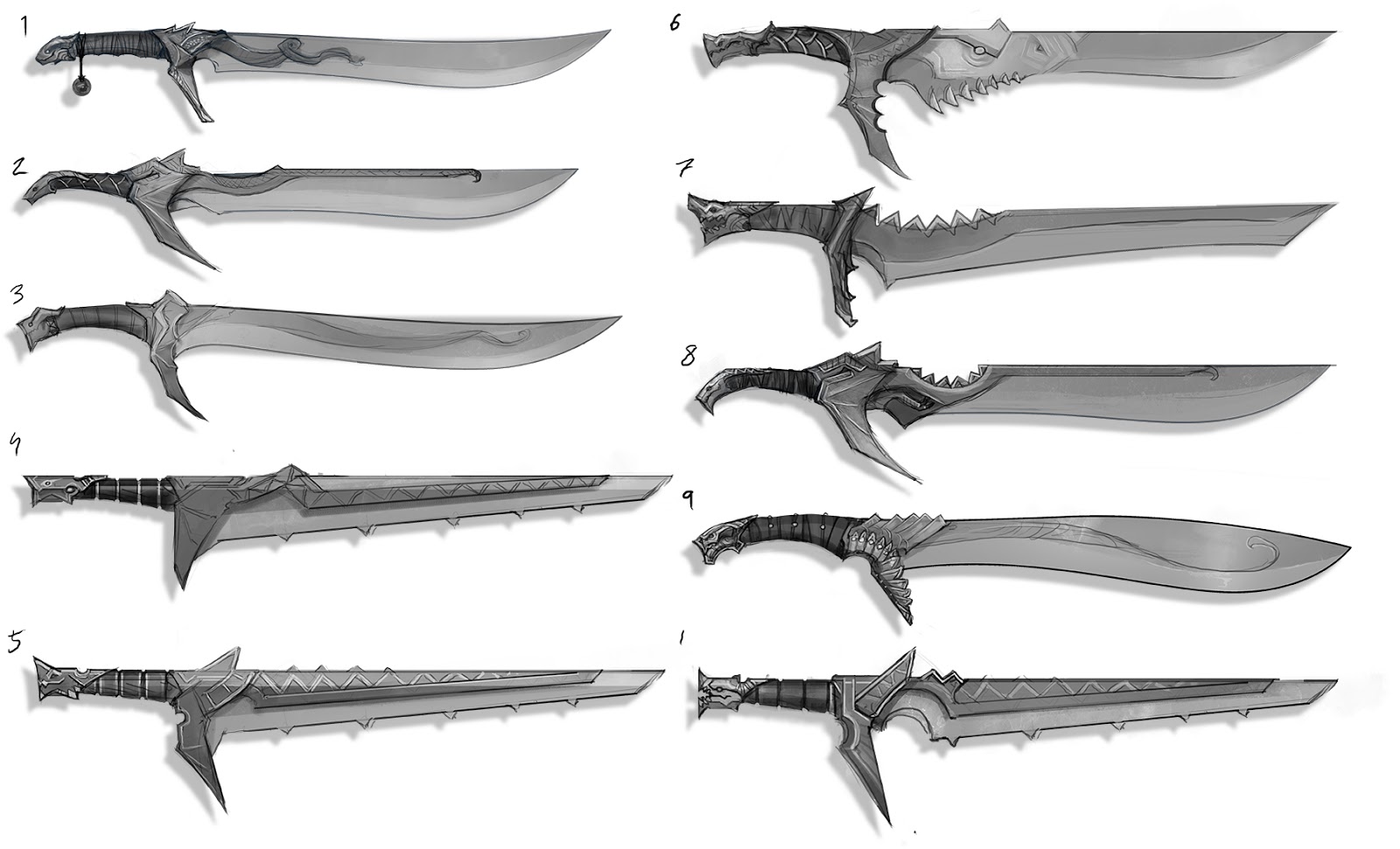 The Draconic Author's Blog: World Building, Part 6: The Sword!