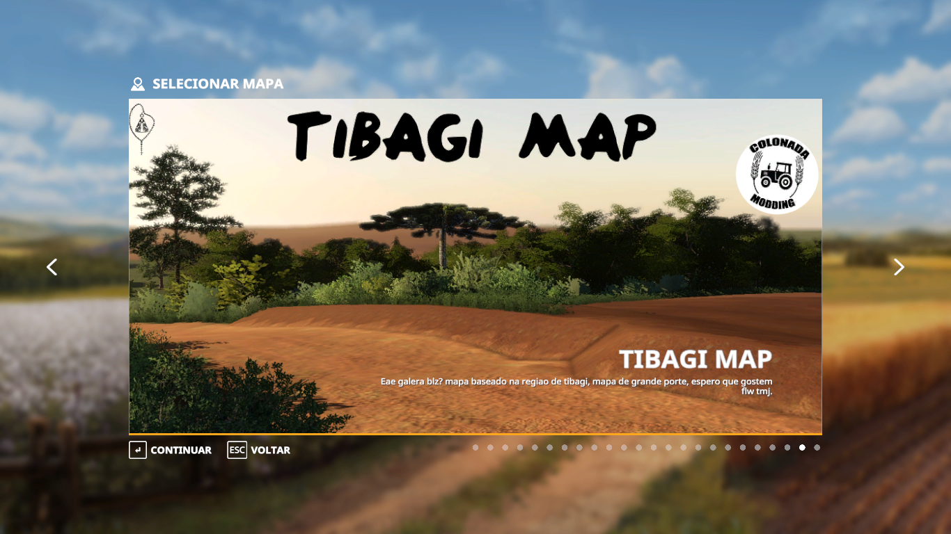 TIBAGI MAP FS19