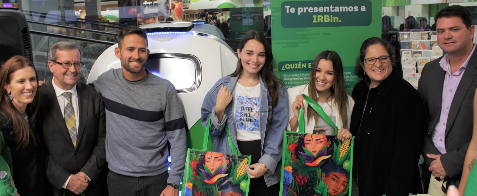 Eugene Goostman : Robot IRBin, para el reciclaje de residuos