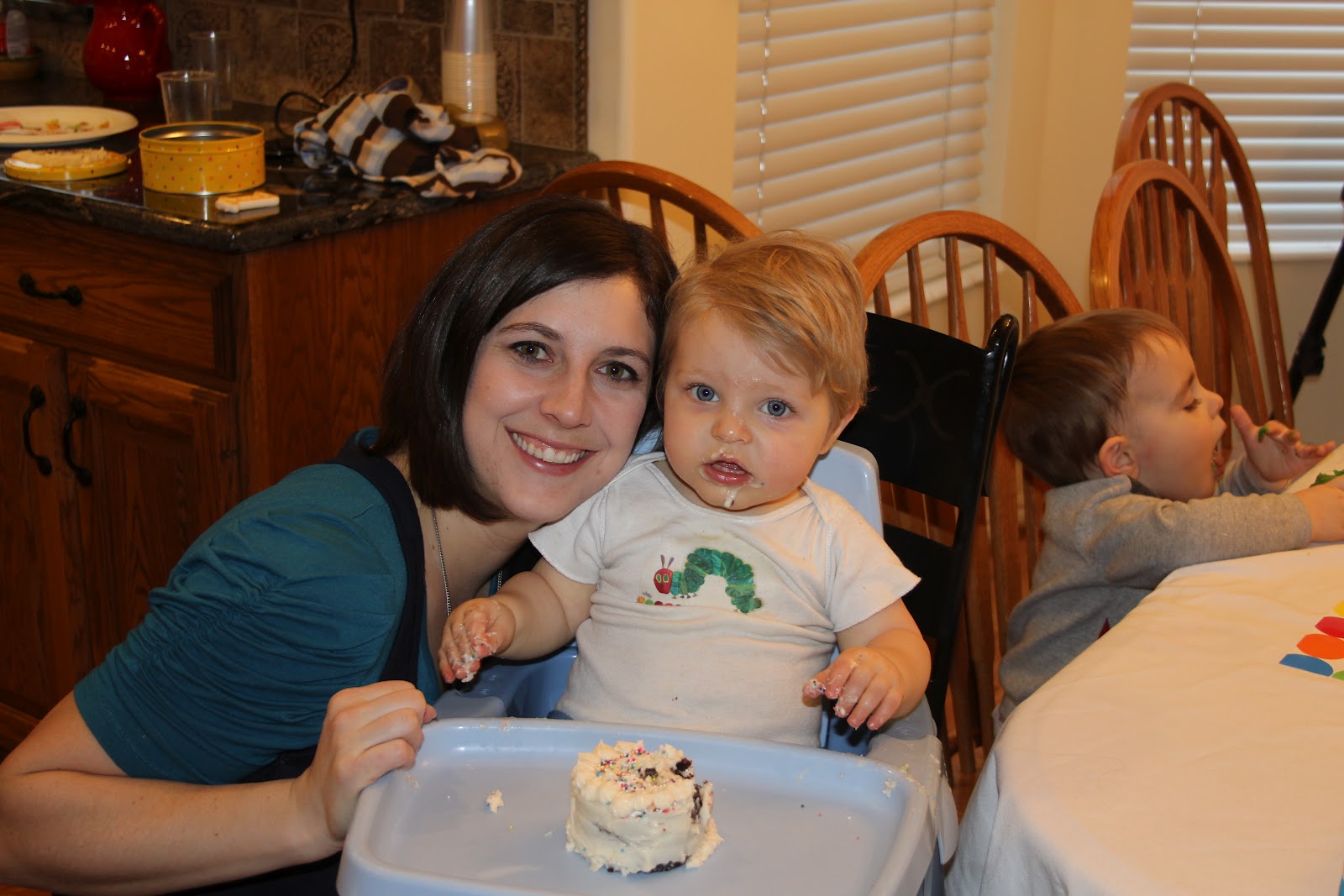 jed. jenny. addison. dalton: Dalton's 1st {early} Birthday Party!