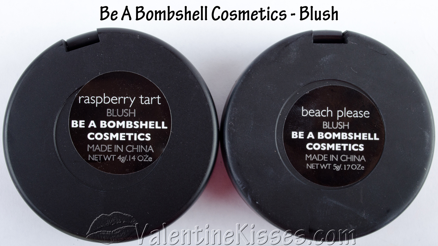 Valentine Kisses: Be A Bombshell Cosmetics Blush in Raspberry Tart ...