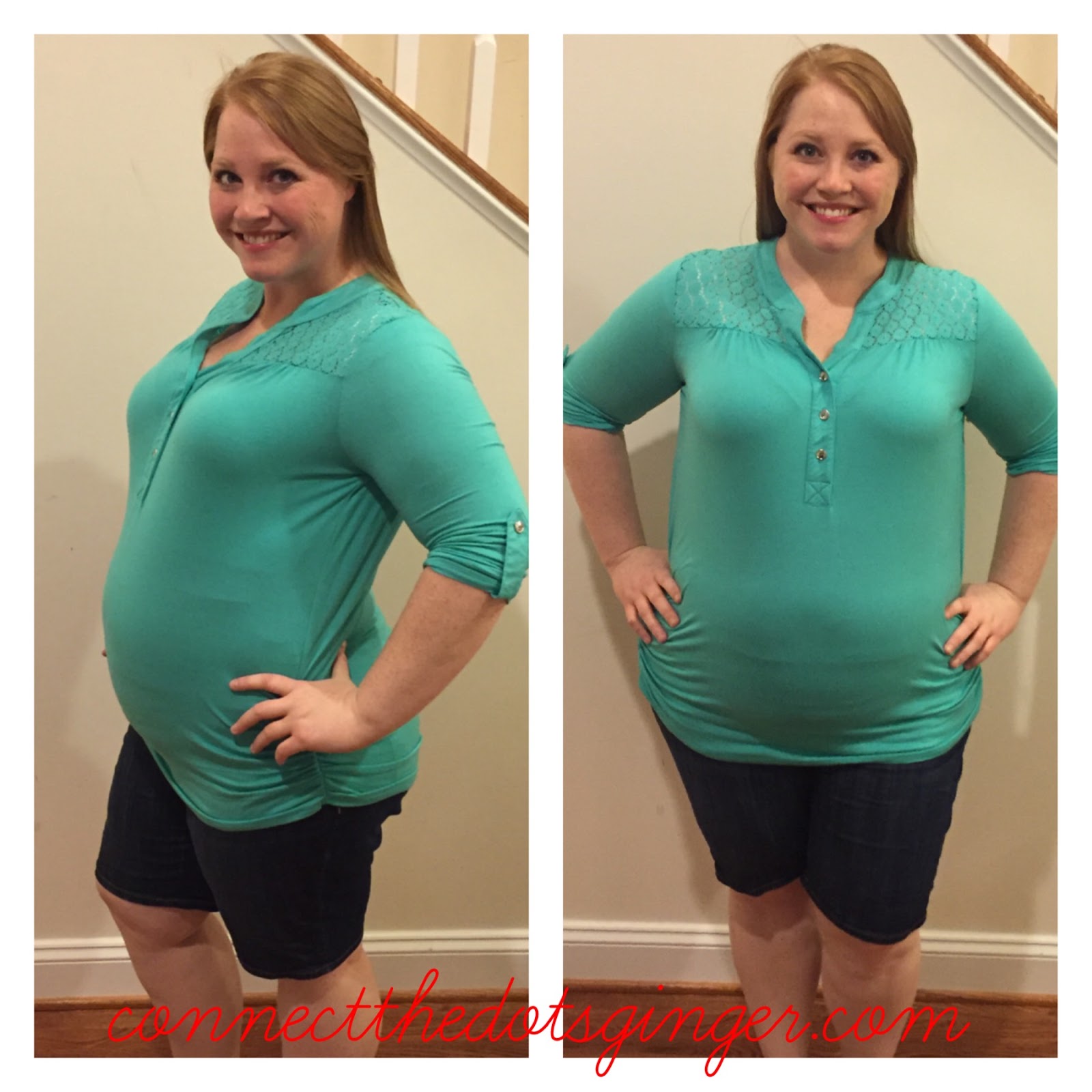 Connect the Dots Ginger | Becky Allen: My First Pregnancy Stitch Fix