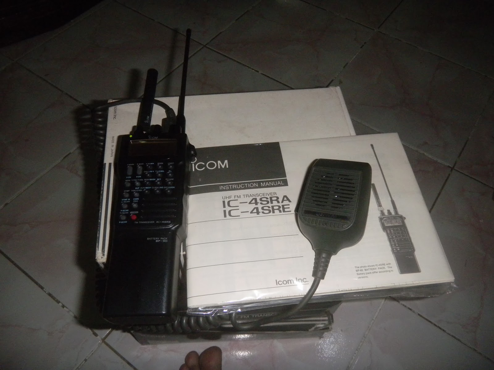 RIZKYKOM (RIZKY KOMUNIKASI): ICOM IC 4-SRE TERJUAL