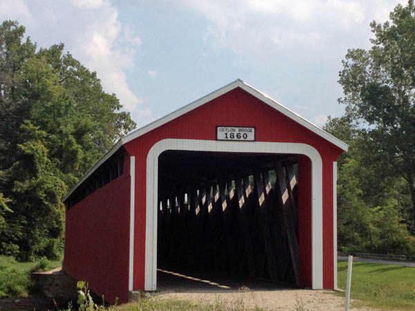 Lori's Book Loft: Limberlost State Historic Site and Ceylon Covered Bridge