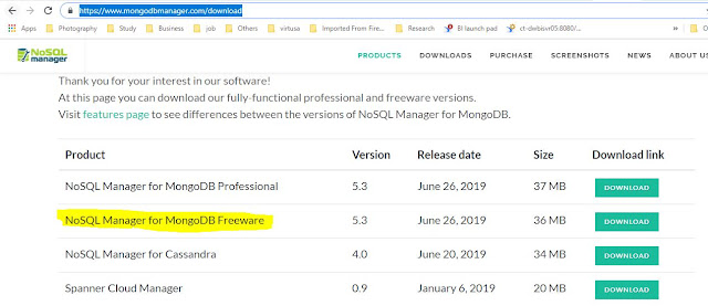 Install NoSQL Manager for MongoDB - Pubudu Dewagama
