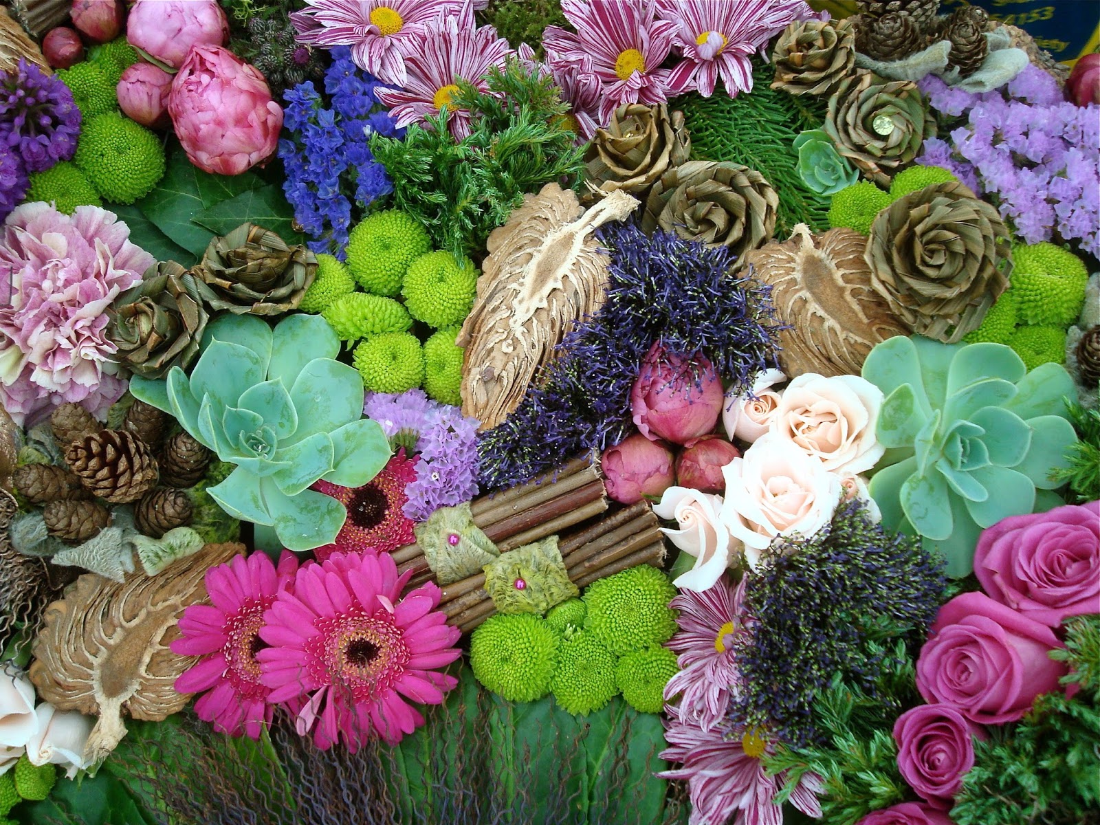 A Mermaid's Tale: Art and Flowers