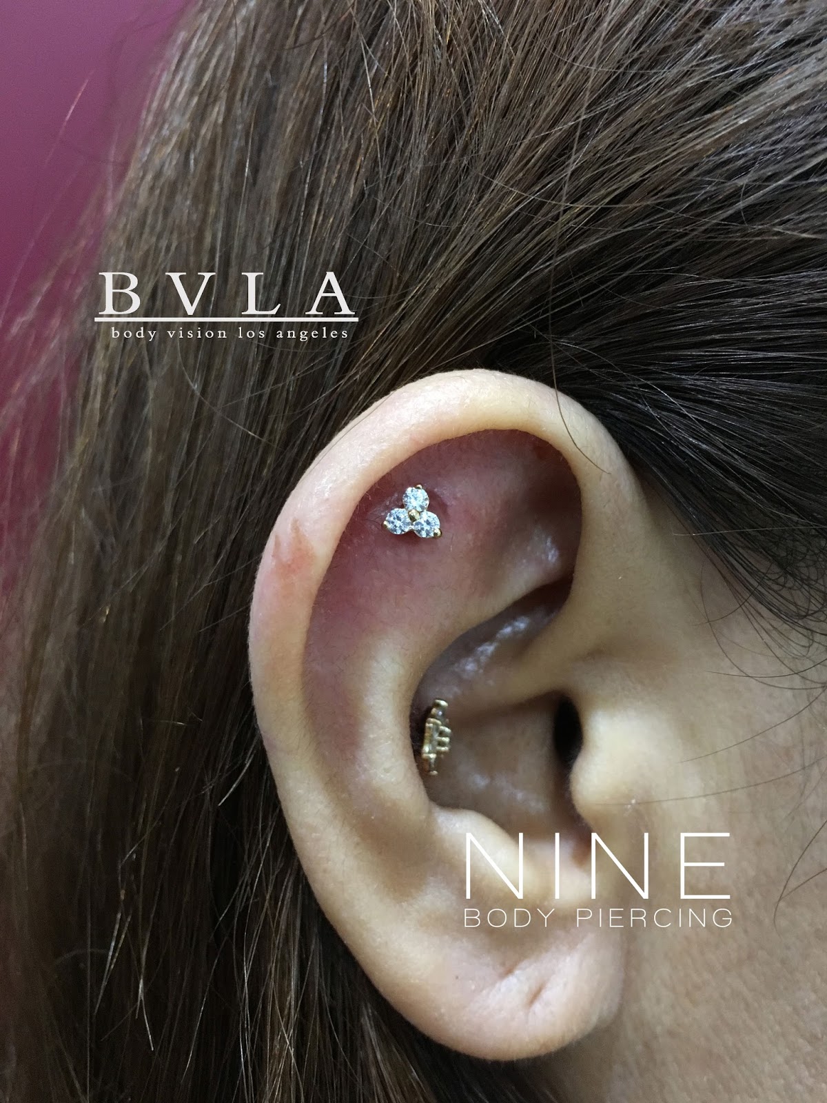 NINE BODY PIERCING BLOG: BVLA Yellow Gold Tri-Prong