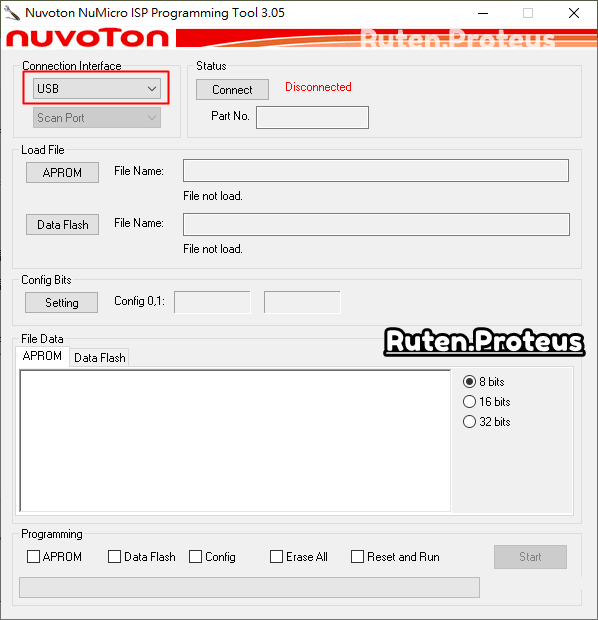 ㄆㄜ ㄊㄧㄡ ㄙˋ: nuvoTon（新唐）8bit 8051 微控制器開發環境建置 [3]－離線和 ISP（UART）燒錄