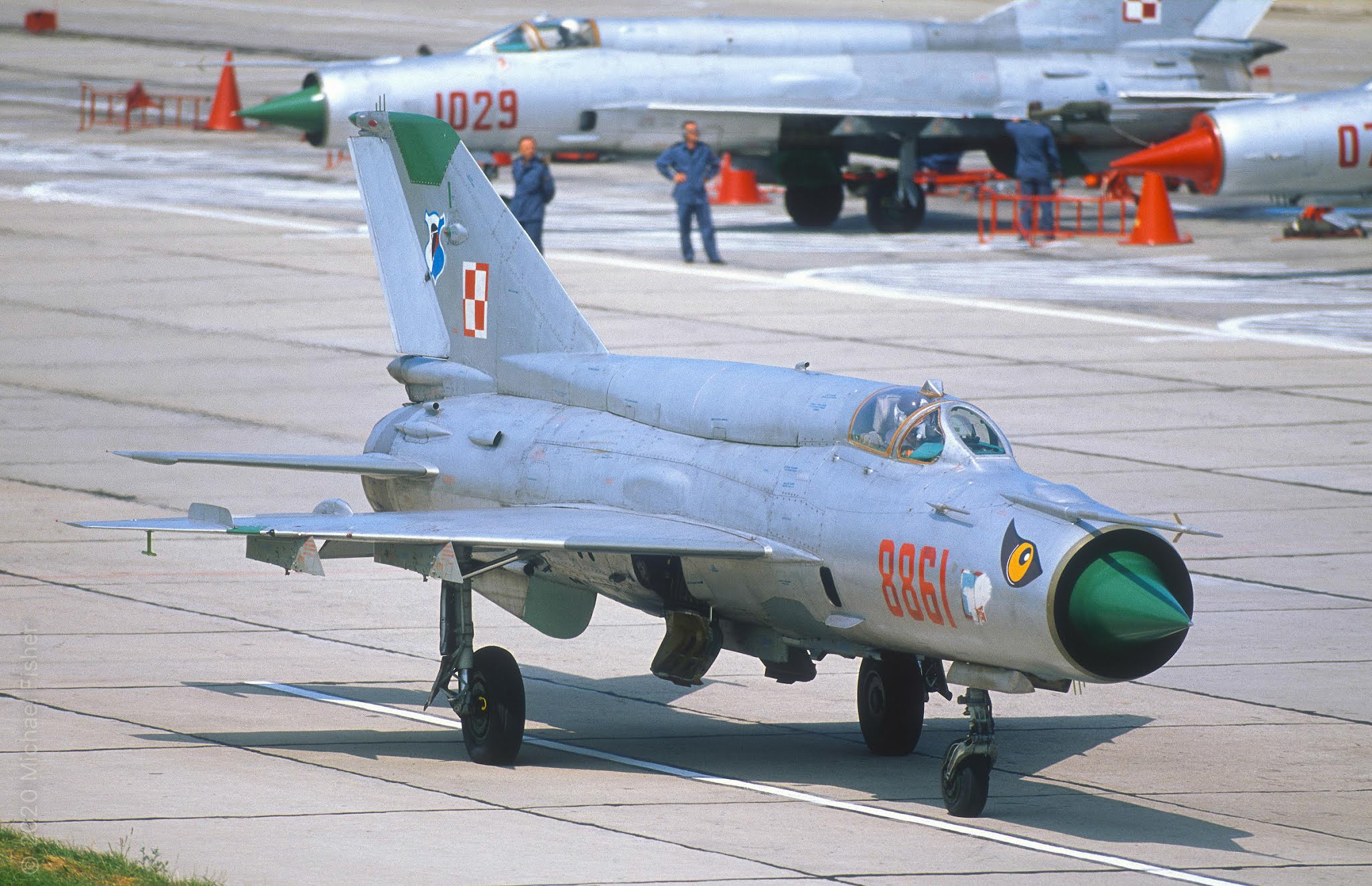 Legendary Moments in Military Aviation: MiG-21's of the Polish Navy in ...