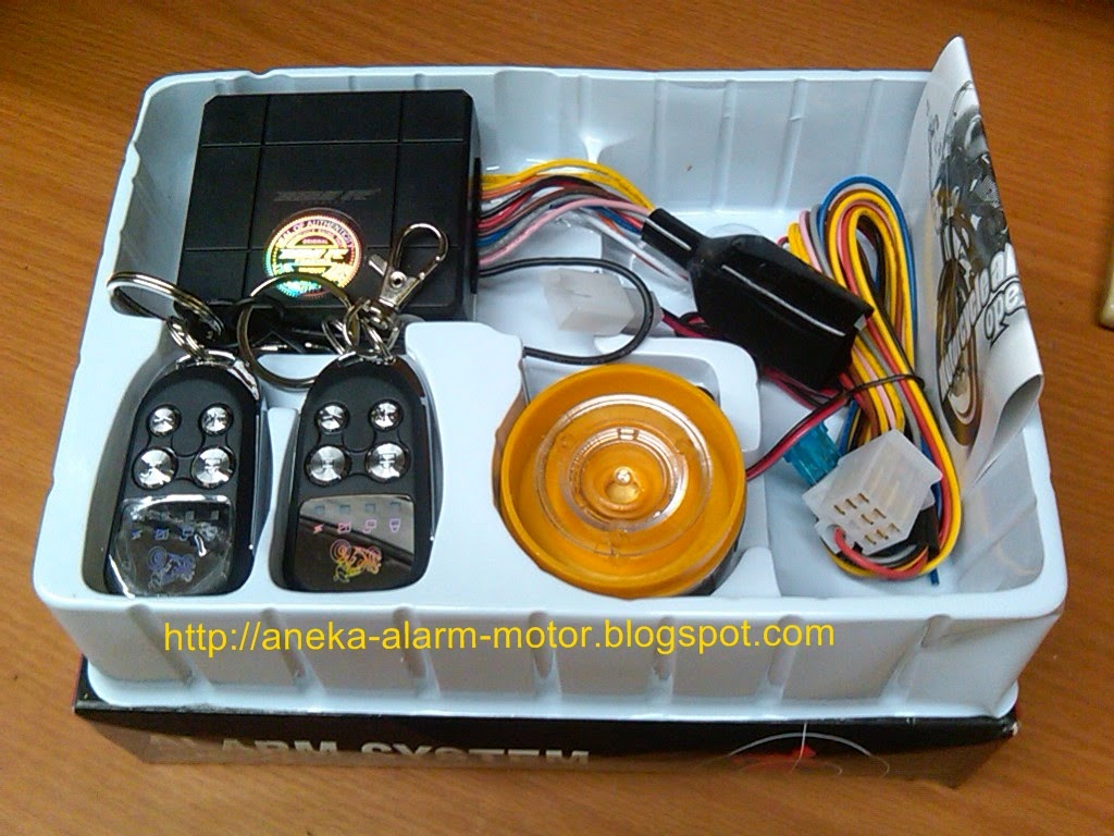 Alarm Motor RIDE IT double remote - silent mode