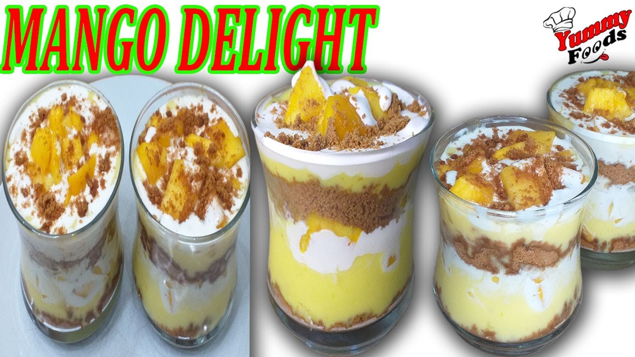How to Make Mango Delight | Mango Dessert recipe | Yummy Delight ...