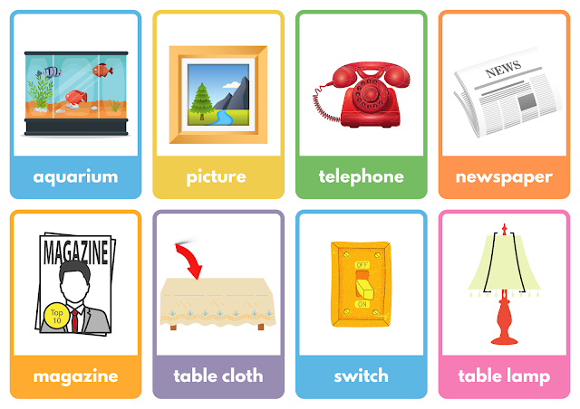 The Living Room Flashcard