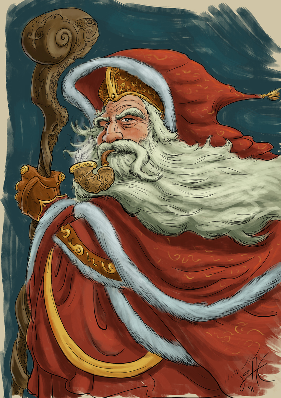 Just Joshing: Father Christmas Rush