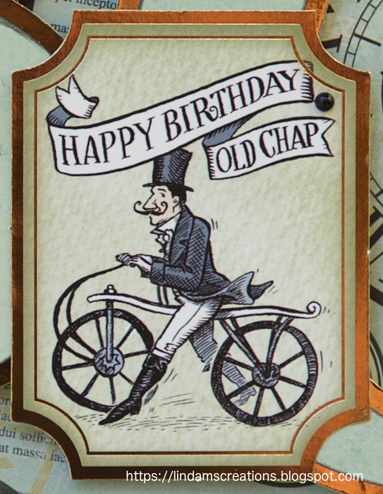 Linda's Creations: HAPPY BIRTHDAY OLD CHAP