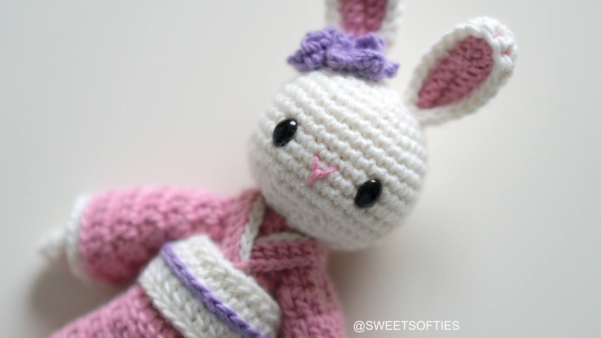 Sakura Kimono Bunny Free Amigurumi Crochet Pattern - Sweet Softies