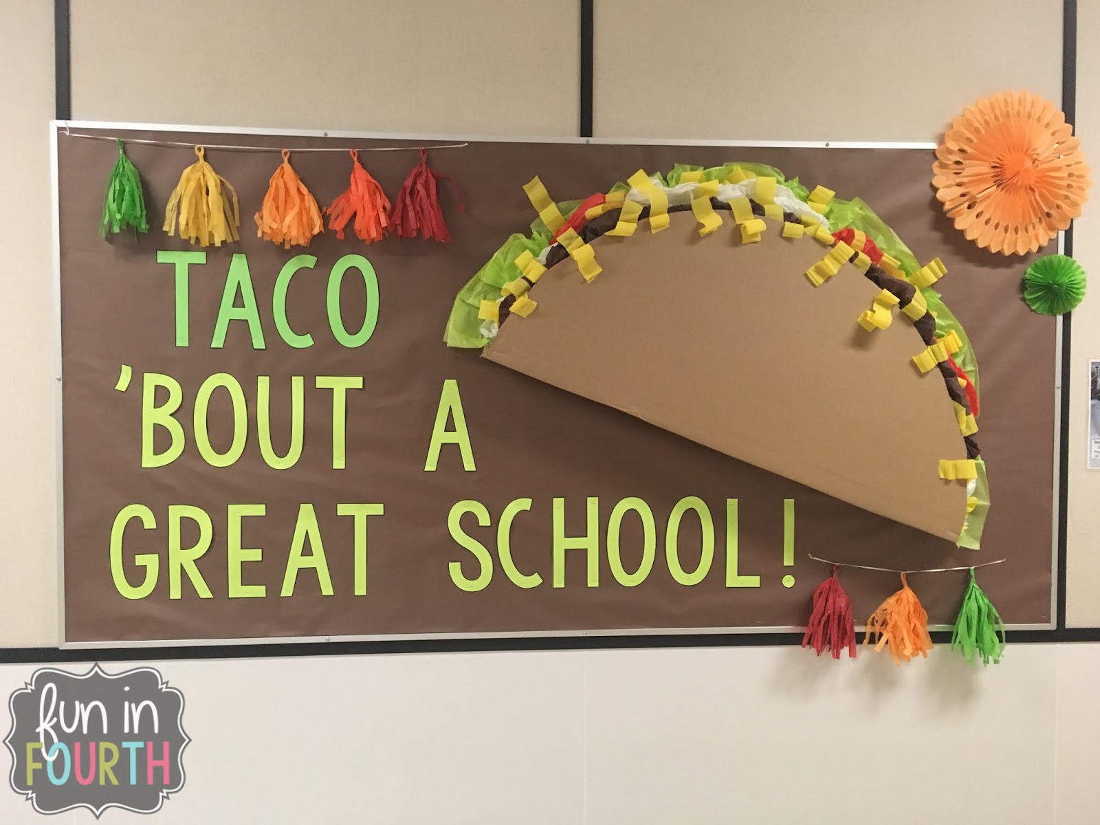 Let's Taco 'Bout Bulletin Boards | Fun in Fourth