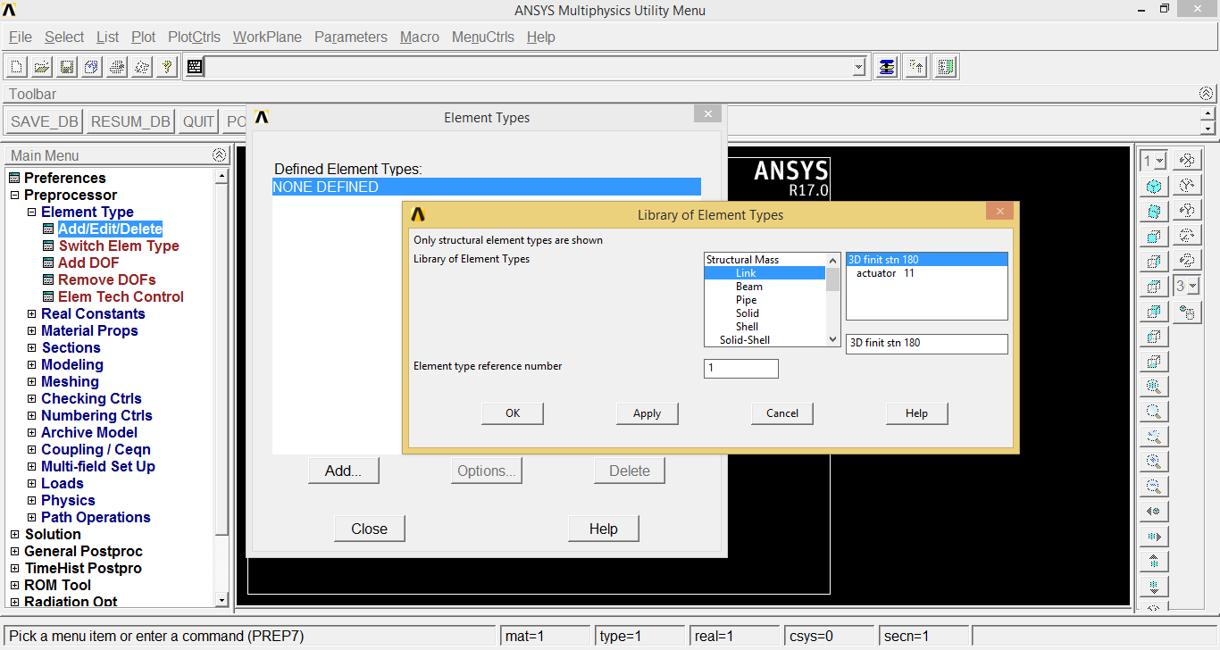 FEA Problem Solution using ANSYS Software: ANSYS Tutorial for 1D ...