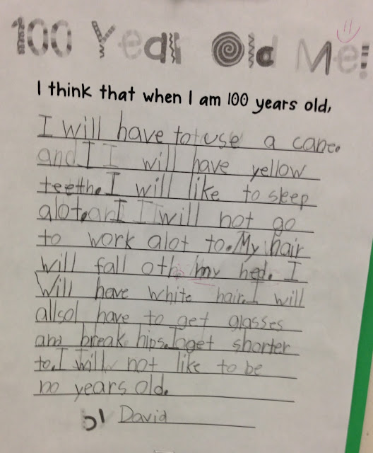 Apex Elementary Art: when I'm 100 years old