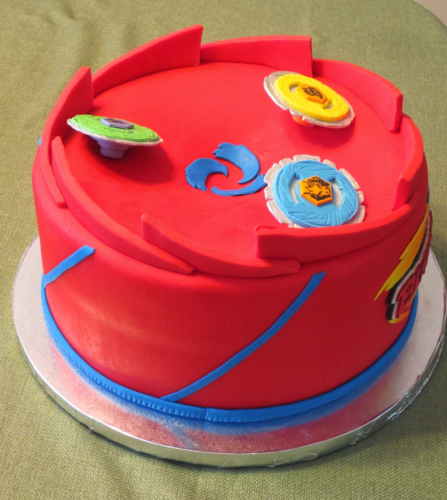 J's Cakes: Beyblades Battle Arena Birthday Cake