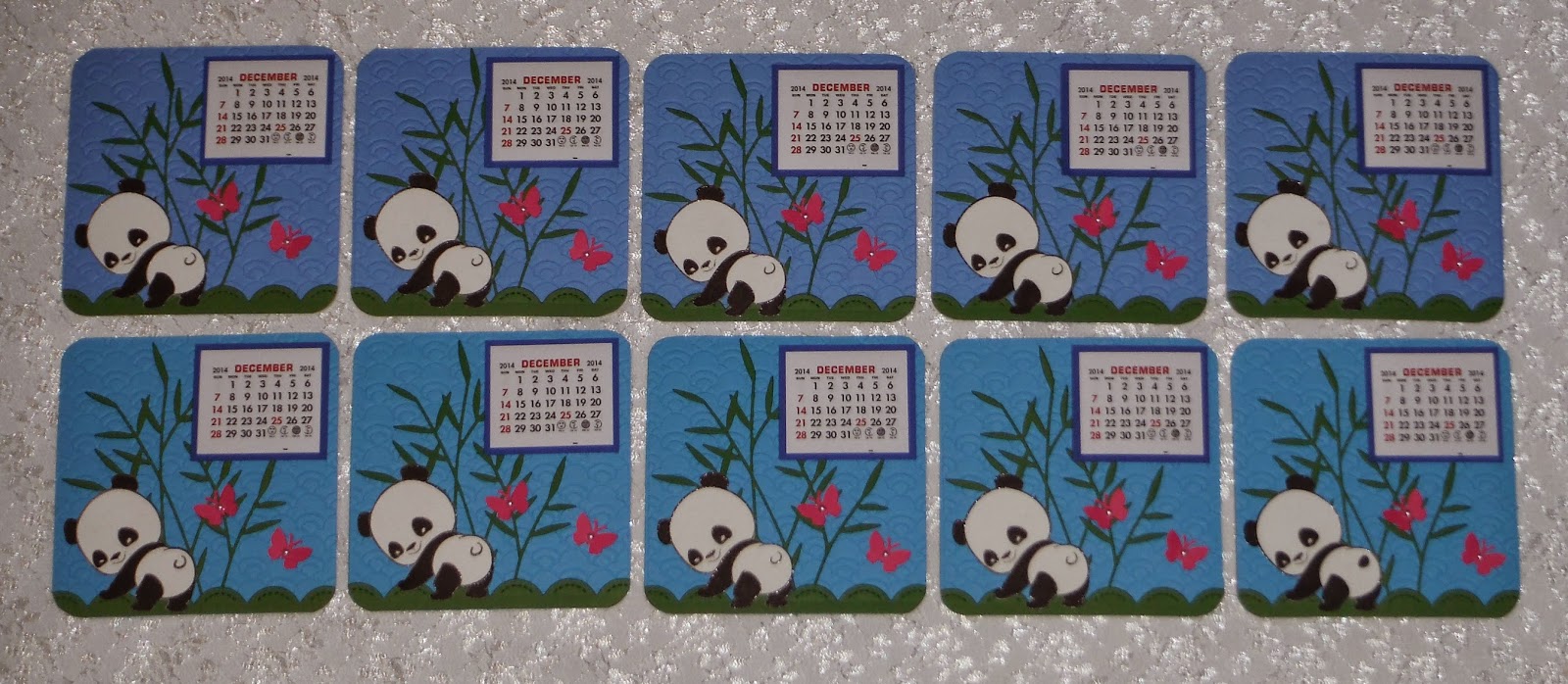 HAVE A SCRAP HAPPY DAY: Coaster Calendars with Adorable Po
