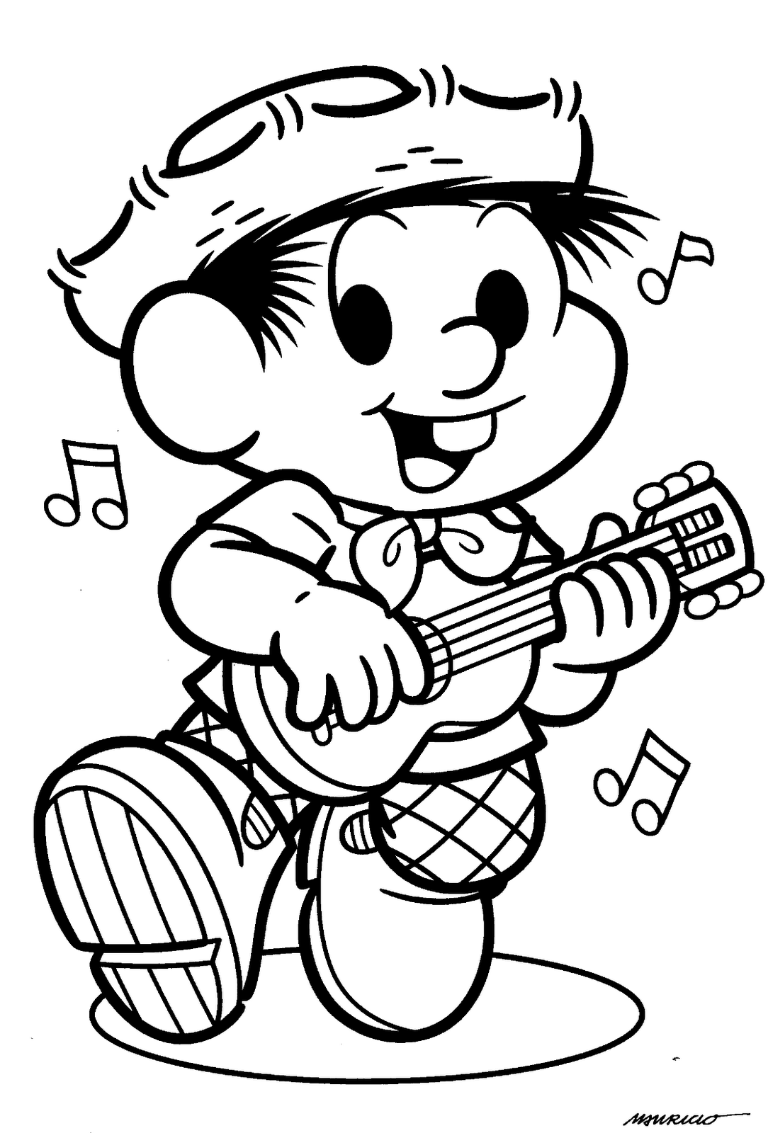 Desenhos para colorir da Turma da Mônica | Pra Gente Miúda