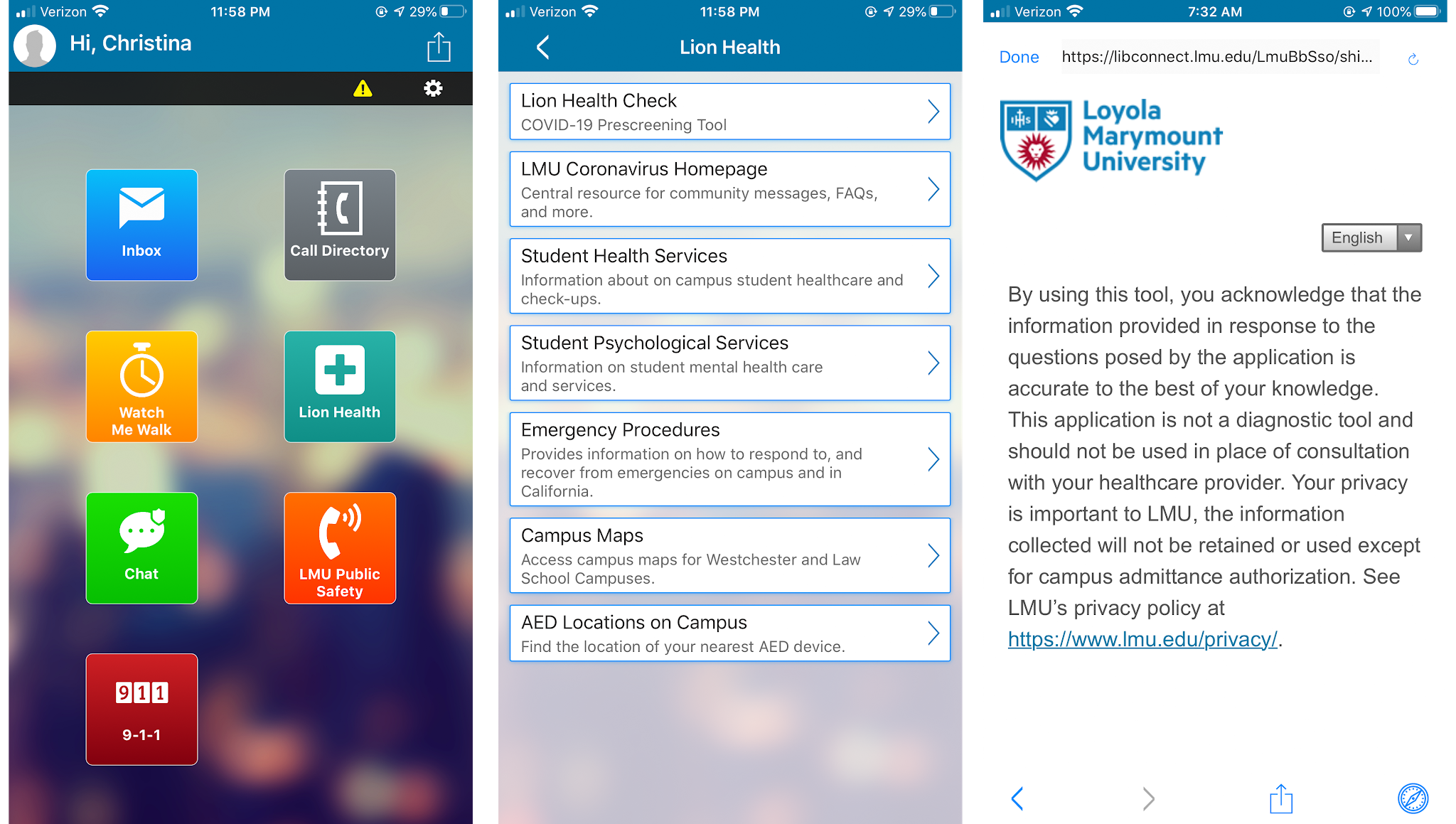 LMU launches mandatory Lion Health Check app | AGENCY