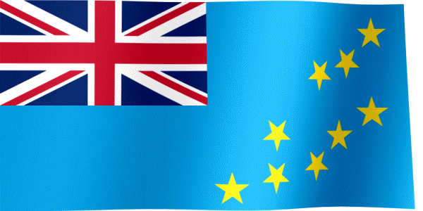 Flag of Tuvalu (GIF) - All Waving Flags