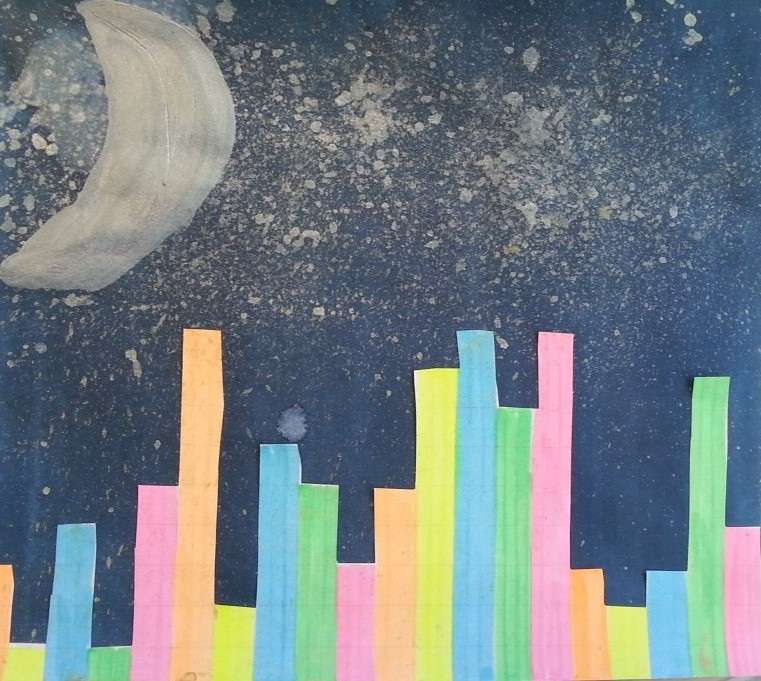 a faithful attempt: Pi (π) City Skyline