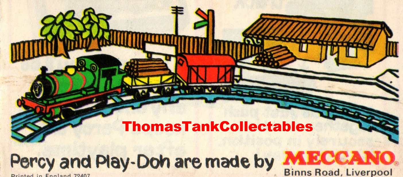 The Thomas Tank Collectables Blog: Meccano Percy Advertisement