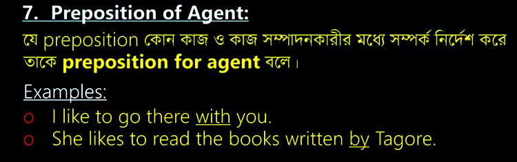 Preposition for an agent - English Grammar A To Z