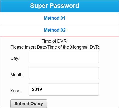 How to reset the password on XMeye DVR (HD iDVR) — SecurityCamCenter.com