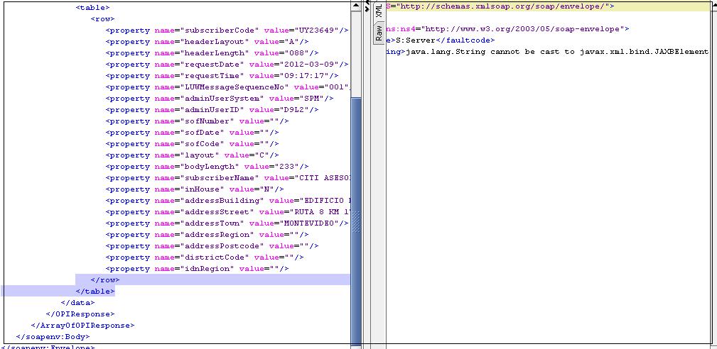 Java webservice considering the space/newline characters as an element
