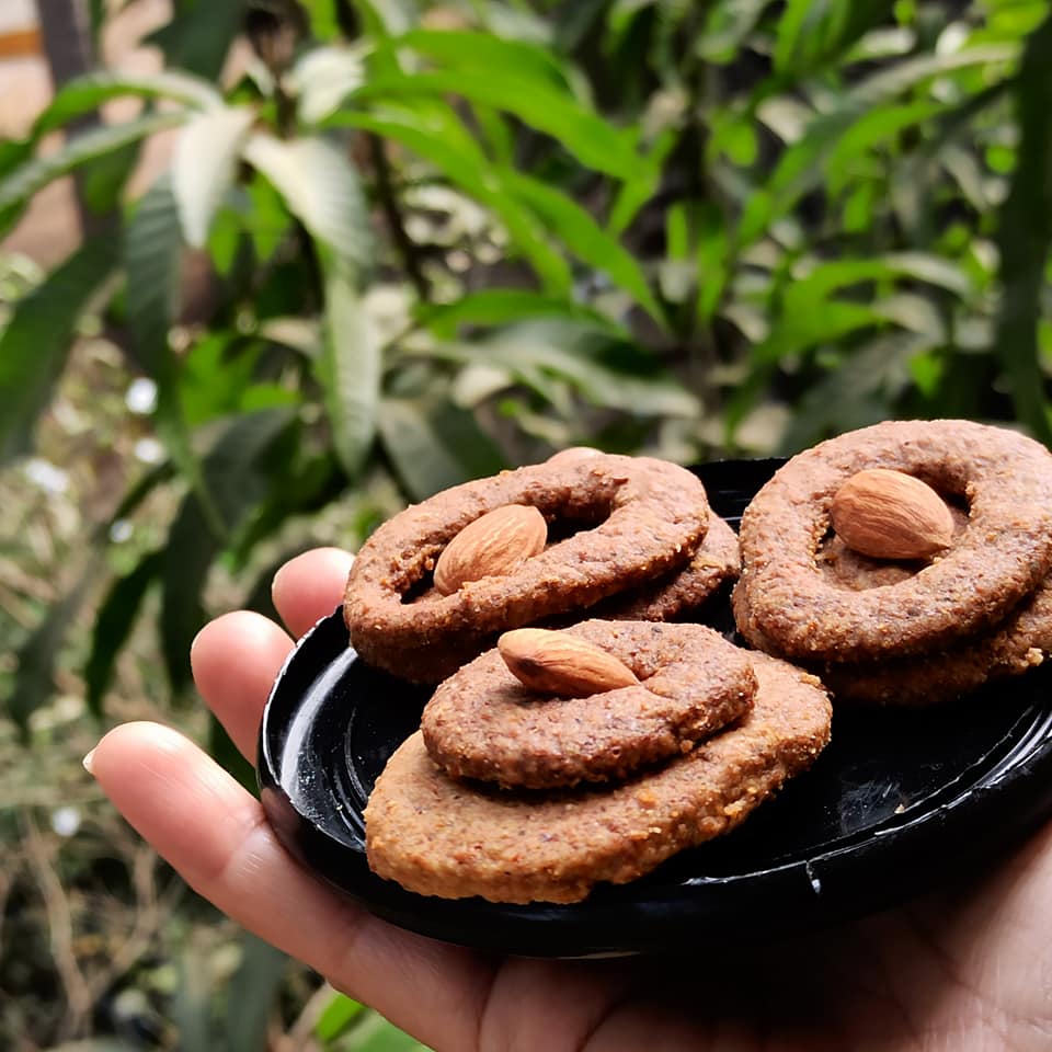 Healthy Multigrain cookies Recipe without baking powder soda with ...