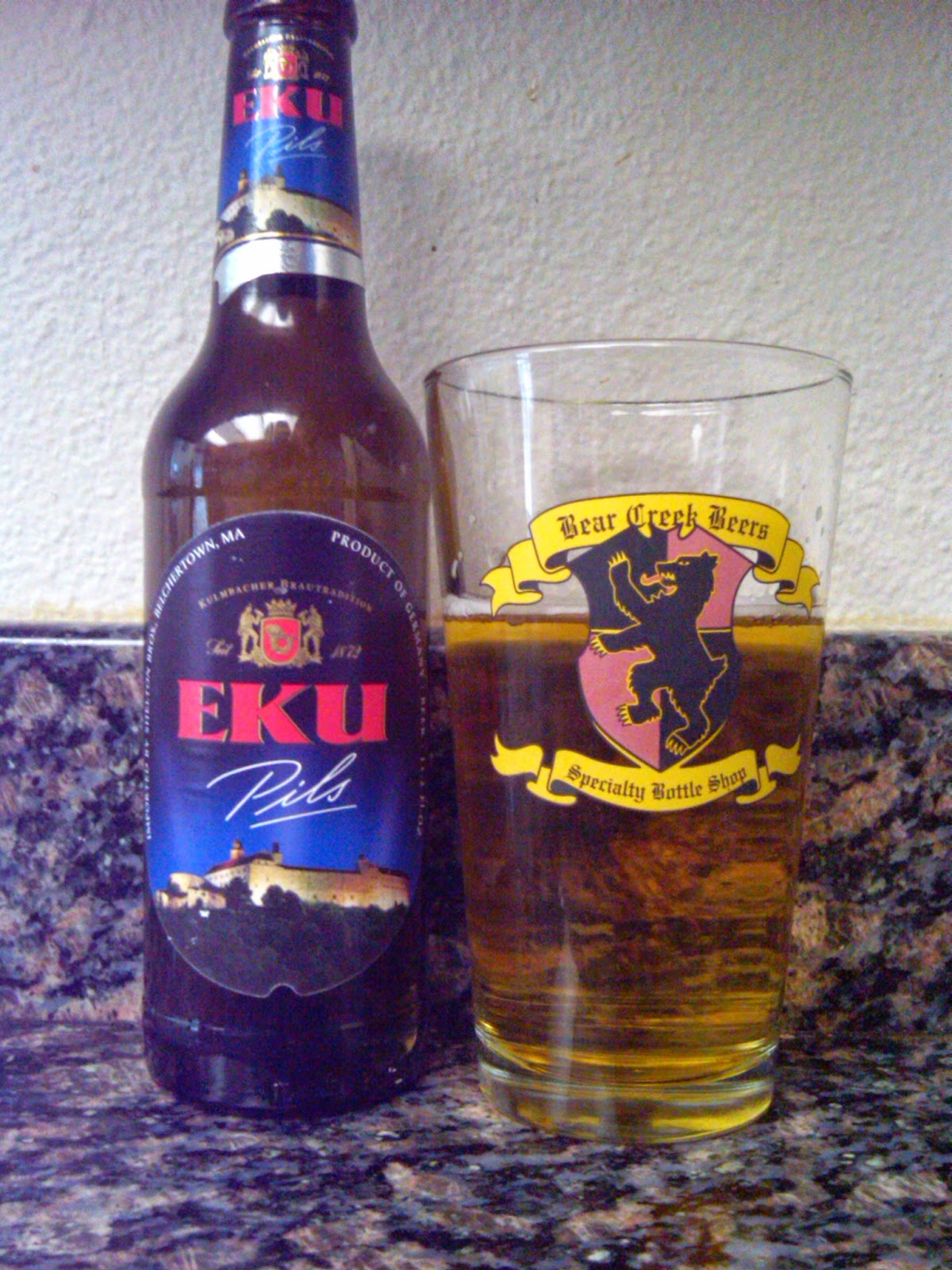 365 Days Of Beer: Kelmbacher Brewery EKU Pils Pilsner