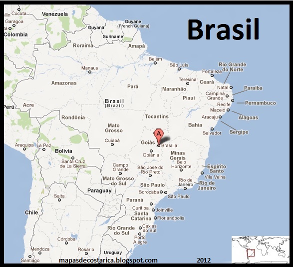 MAPAS DE: Brasil