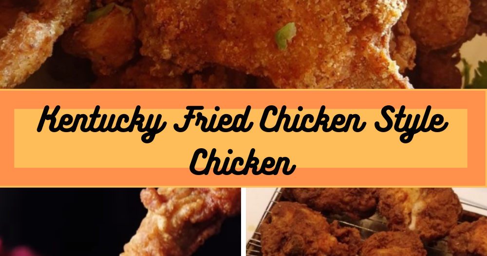 Kentucky Fried Chicken Style Chicken | Salty Sweet Recipes