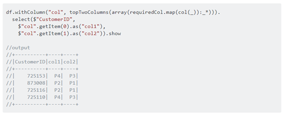 Programación con UDFs con Spark Scala - Observatorio BI & Analytics