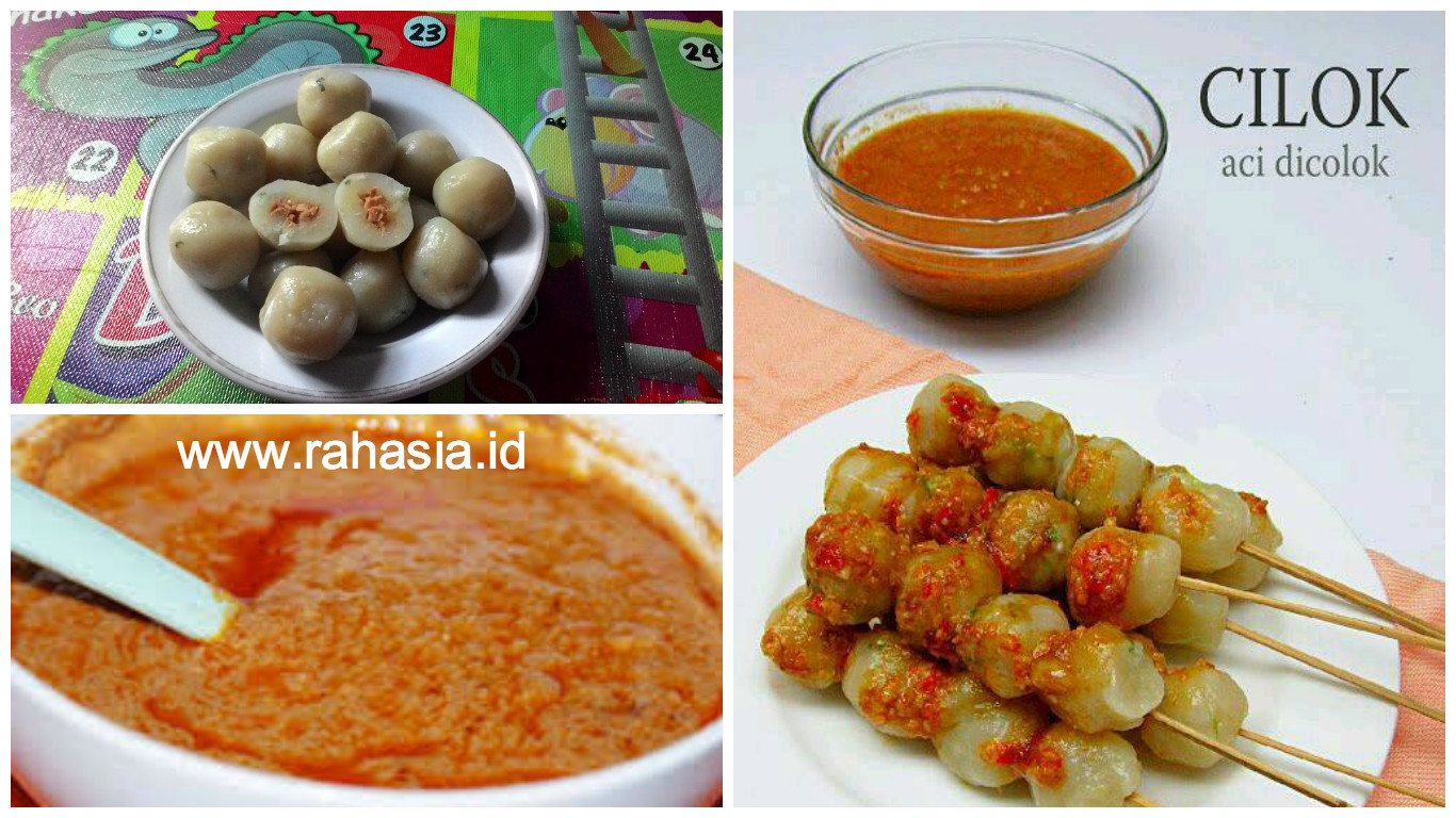 Resep Indonesia: Resep Sate Cilok Dengan Sambal Kacang Istimewa