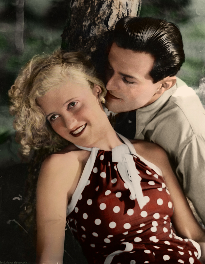 Historia väreissä: Ansa Ikonen ja Tauno Palo (n. 1930.)