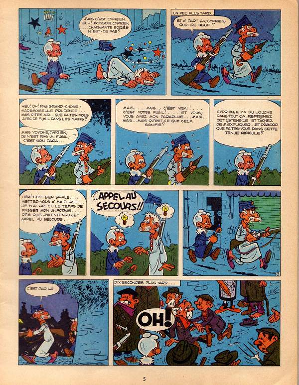 Seulement BD: Prudence Petitpas T01 - T05 Maurice Maréchal - Le Lombard Ed.