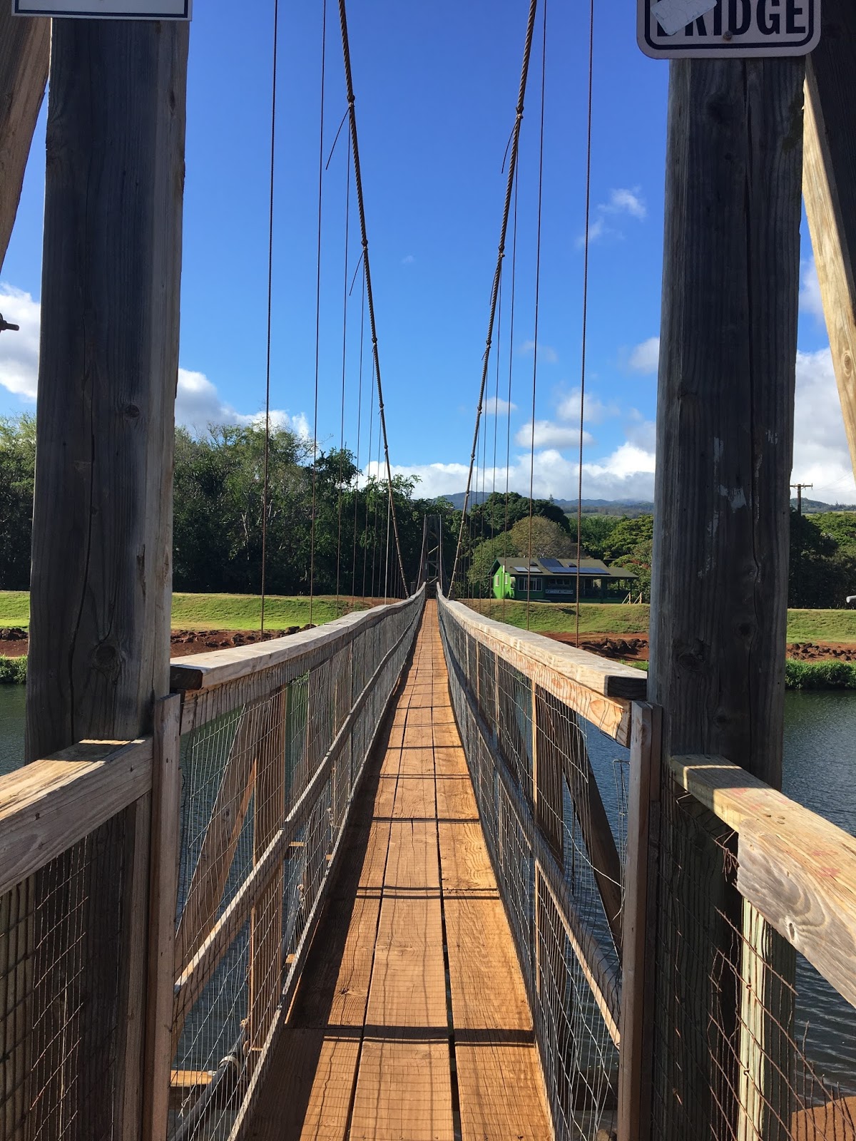 Aloha from Hawaii: The Historic Hanapepe Swinging Bridge