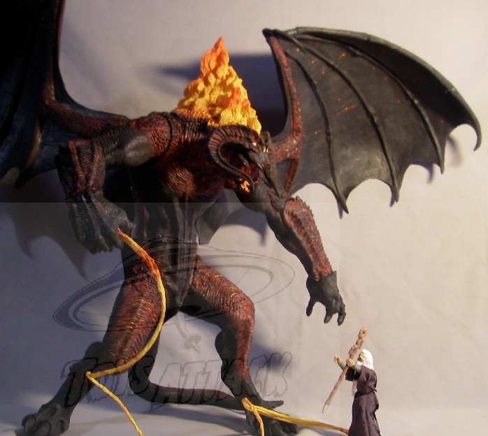 NECA LORD OF THE RINGS BALROG OF MORGOTH 25 INCH ELECTRONIC FIGURE