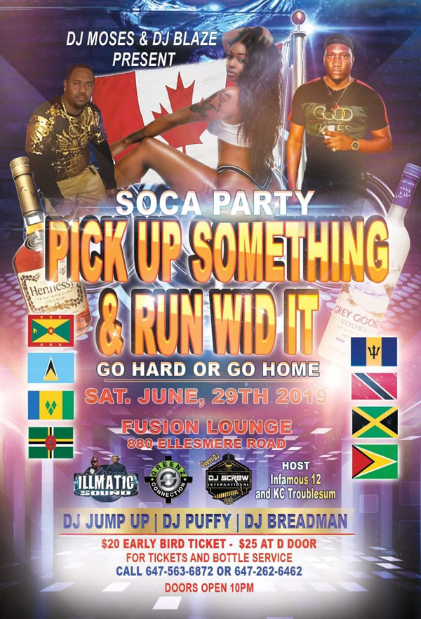 C.A. Confidential: Soca Party - Pick Up Something And Run Wid It ...