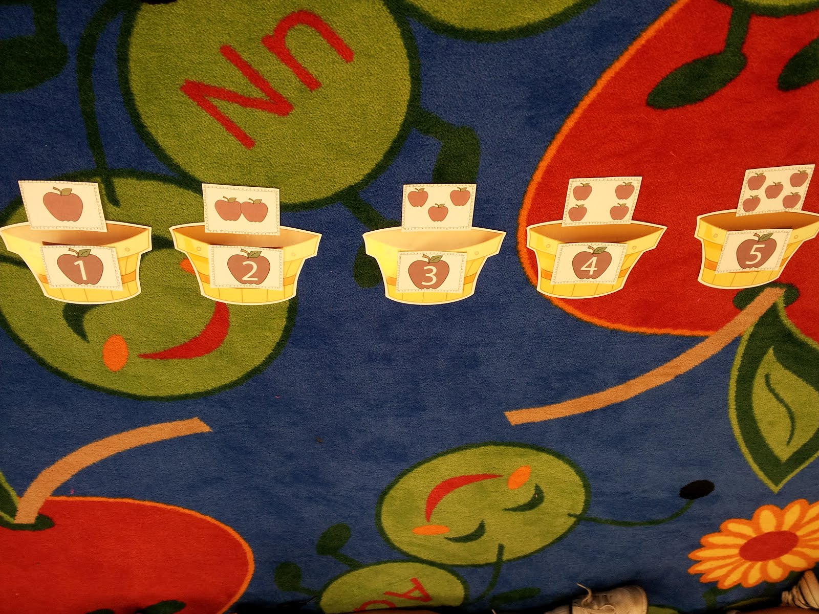 Beginning Counting Activity, Apple Theme!