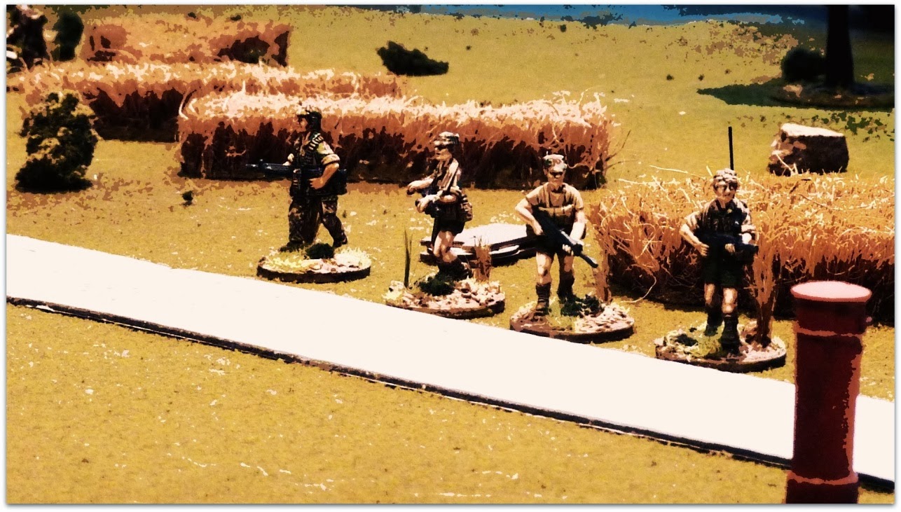 A Grab Bag of Games: Chain of Command Modern - Bush Wars:Rhodesia - Ambush