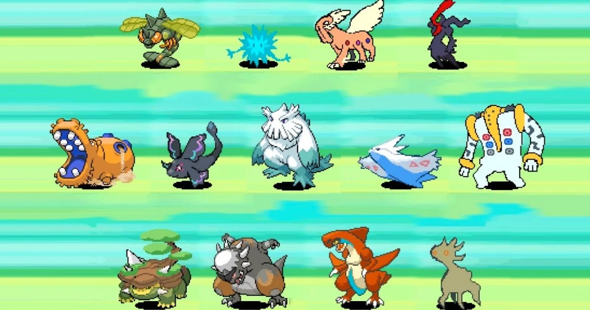 Vicky et les dessins: Pokemon Beta Gen 4 Revealed