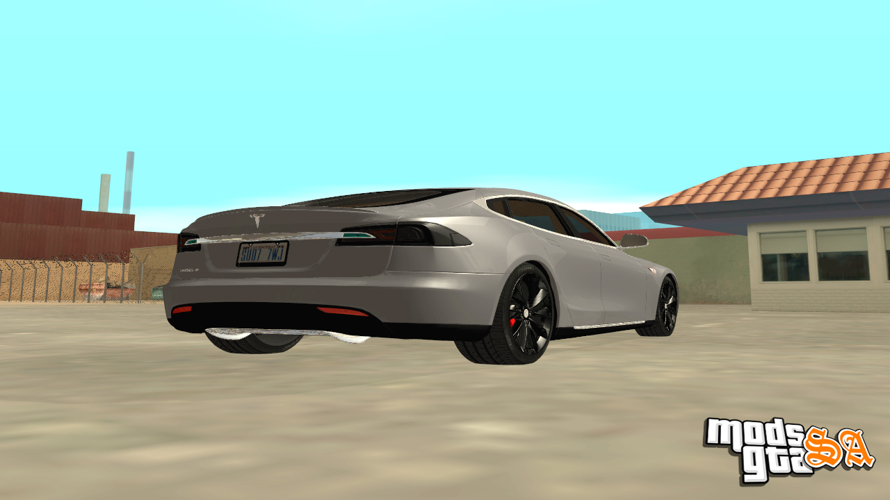 Mods GTA San Andreas: Tesla Model S 2014